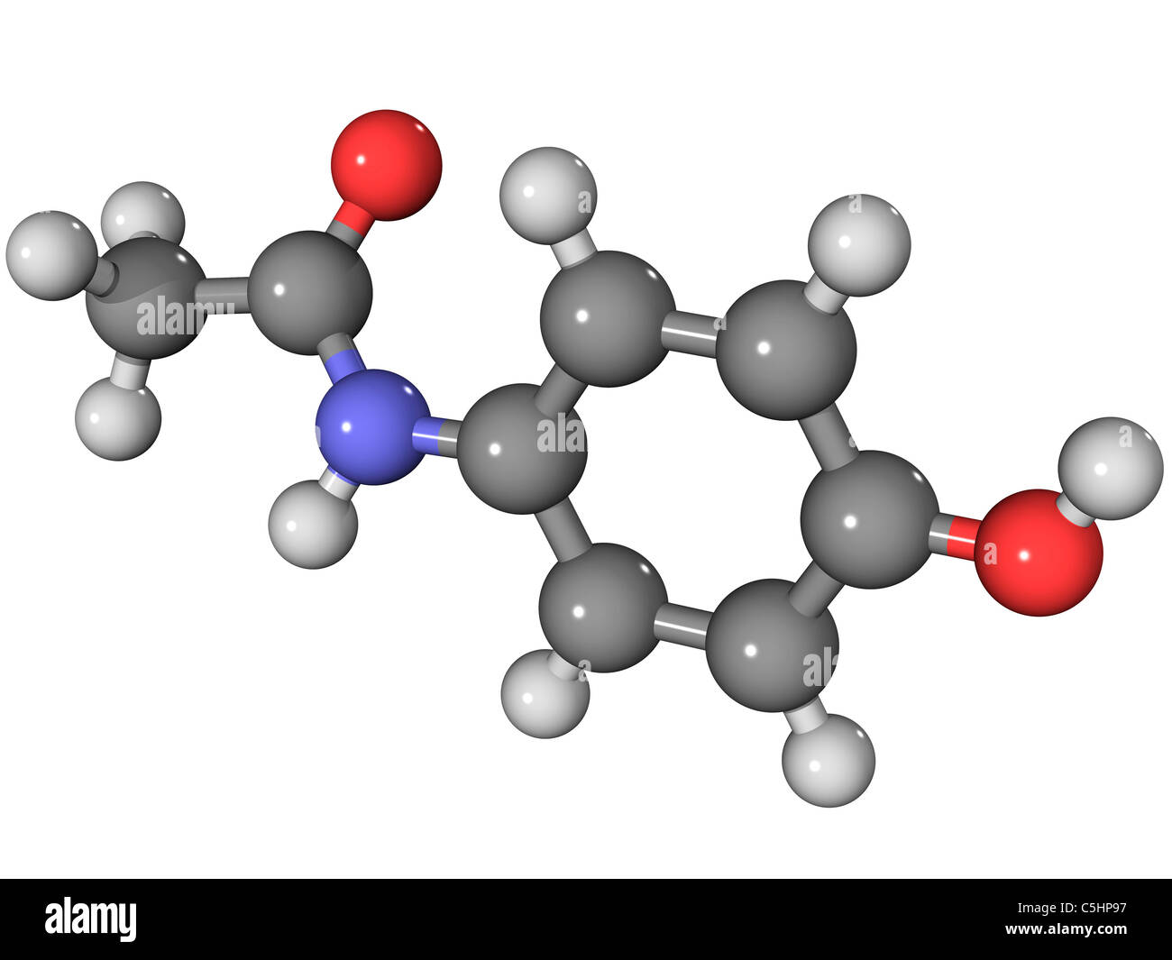 Paracetamol analgesic drug molecule hi-res stock photography and images ...