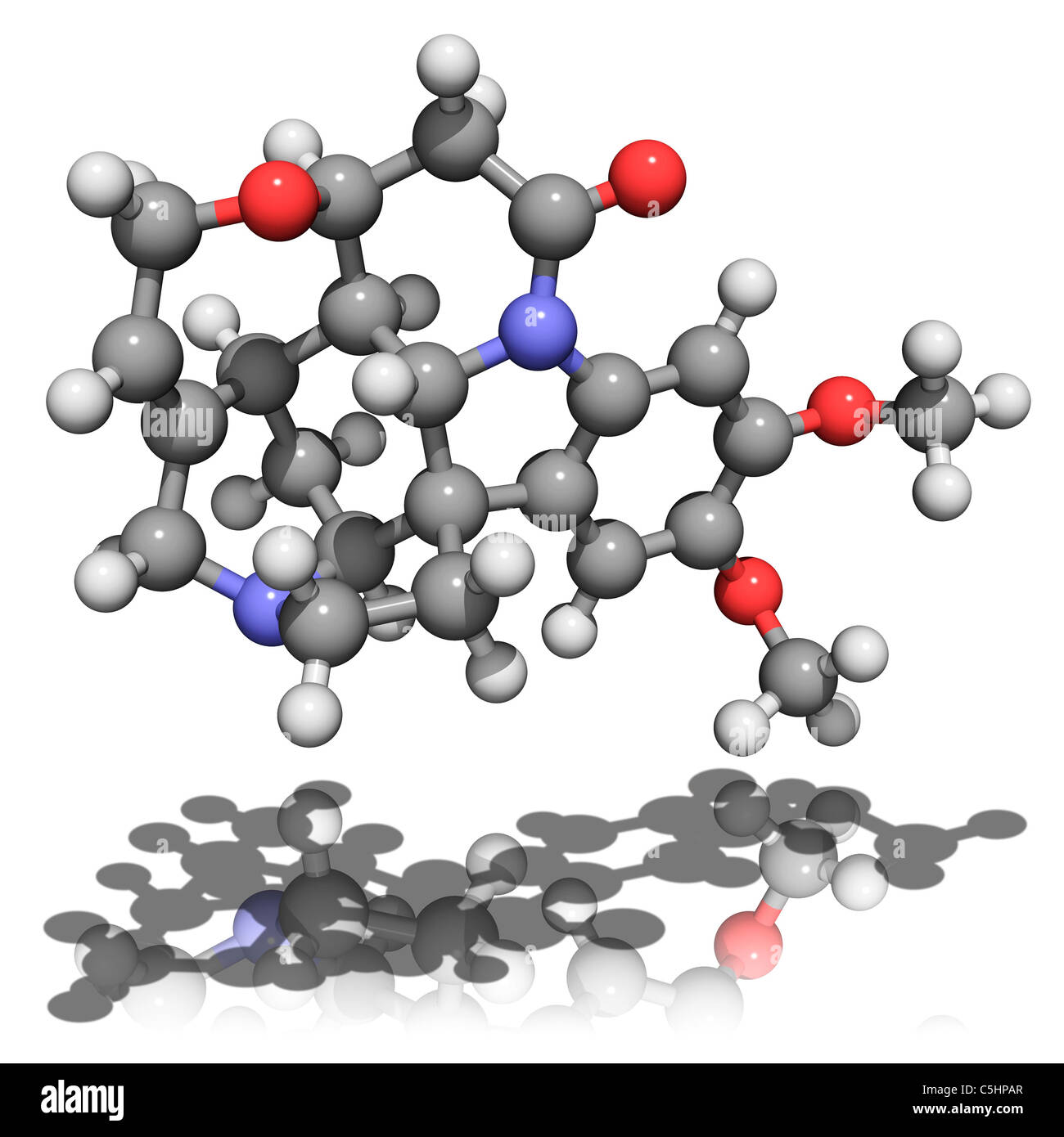 Brucine molecular hi-res stock photography and images - Alamy