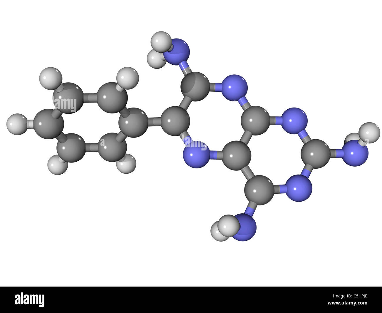 Triamterene molecular hi-res stock photography and images - Alamy