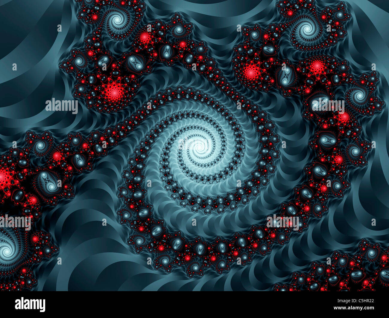 Magnification of the mandelbrot set hi-res stock photography and images ...
