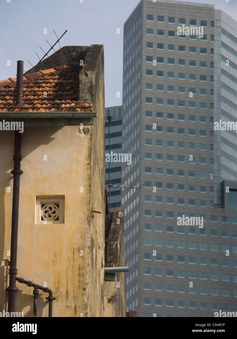 Old and new side by side hi-res stock photography and images - Alamy