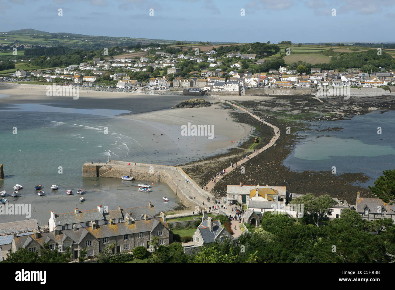St Michael's mount near Marazion Cornwall Kernow England UK Stock Photo ...