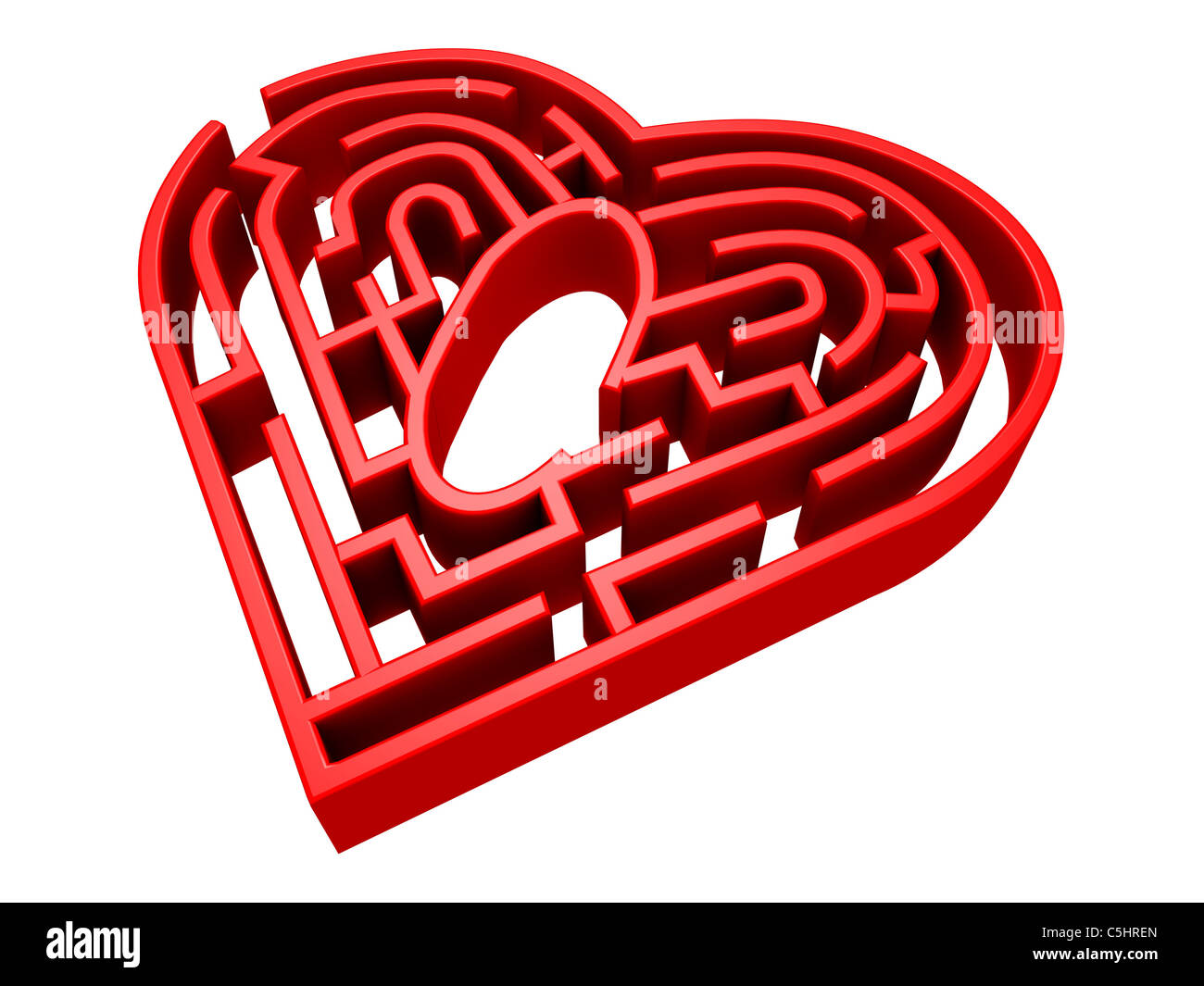 Visual puzzle hearts hi-res stock photography and images - Alamy