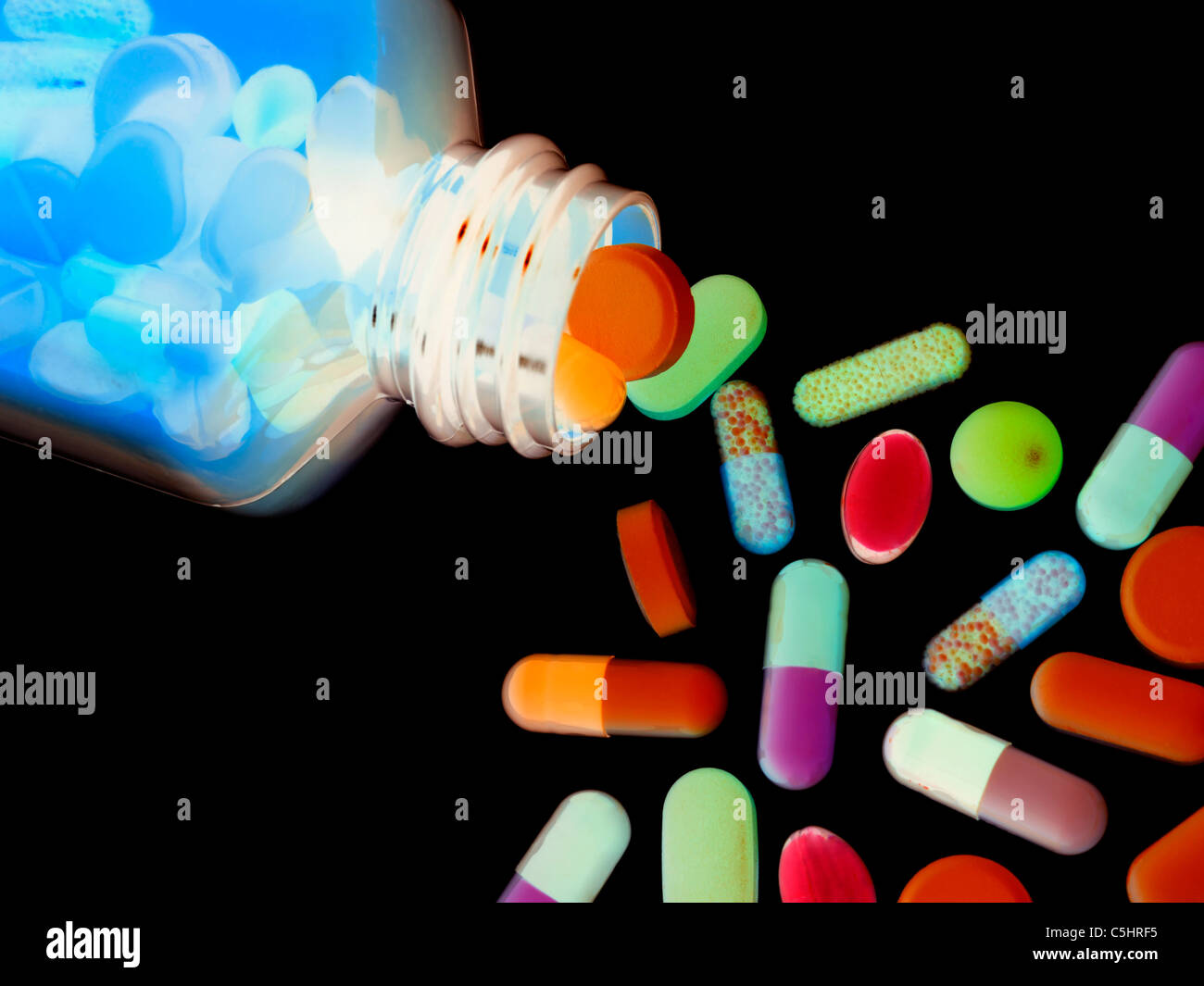 Care containers drug hi-res stock photography and images - Alamy