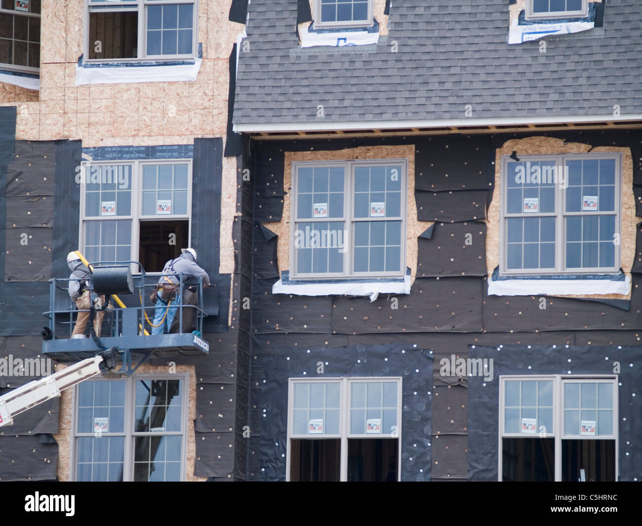 Construction site in Providence, Rhode Island Stock Photo - Alamy