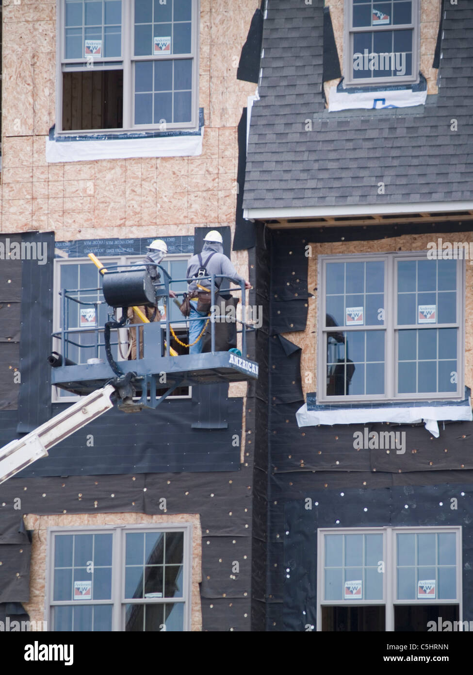 Construction site in Providence, Rhode Island Stock Photo - Alamy
