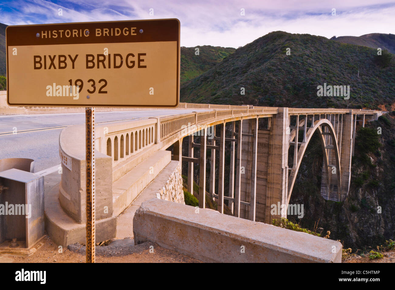 Bixby Bridge, Big Sur, California Stock Photo - Alamy