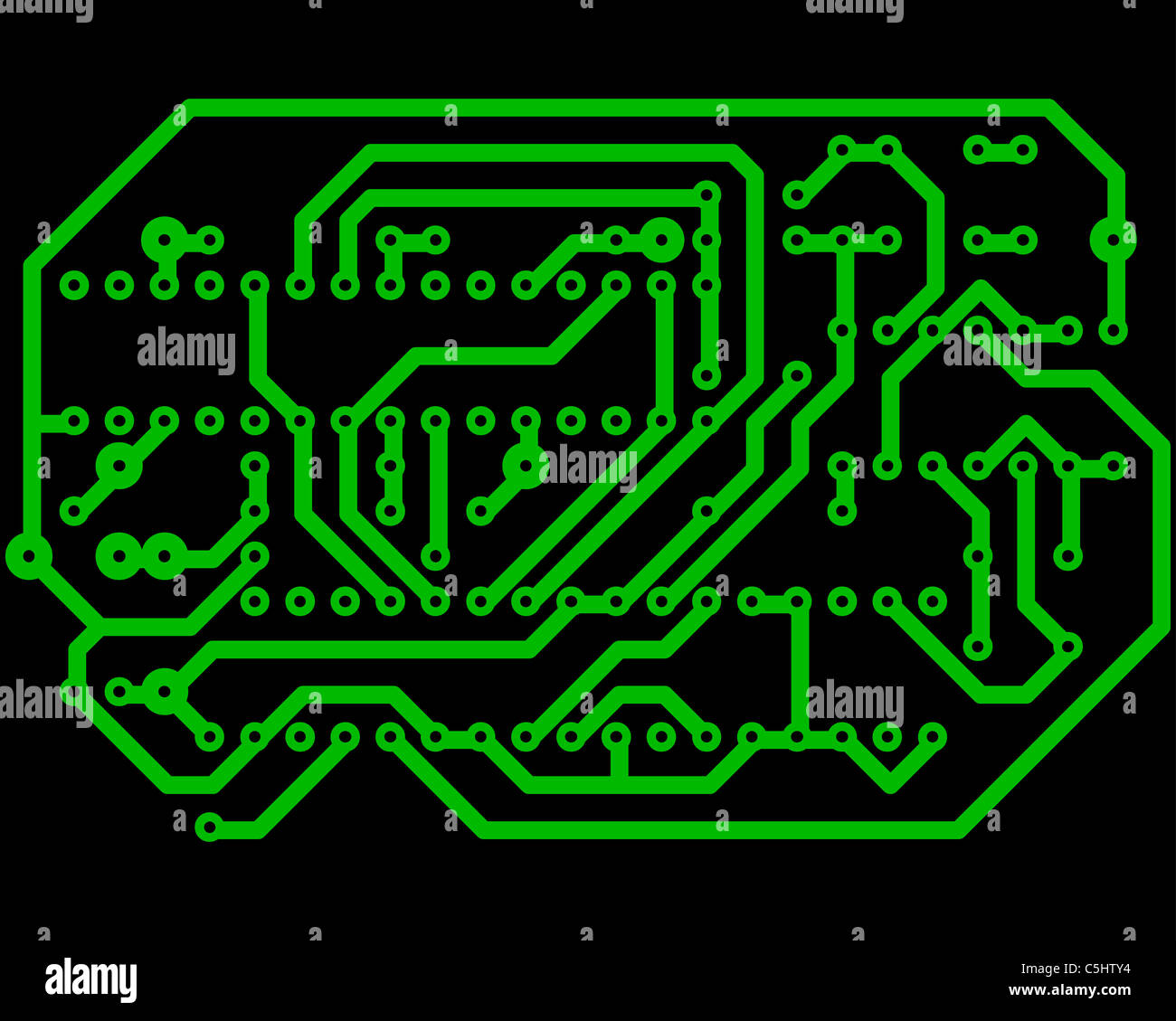 Electric scheme for design use. Vector illustration Stock Photo - Alamy