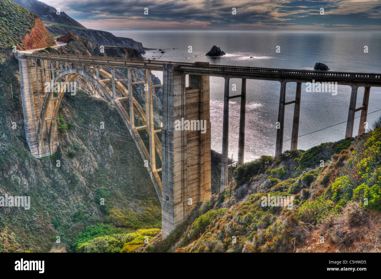 Bixby Bridge, Big Sur, California Stock Photo - Alamy