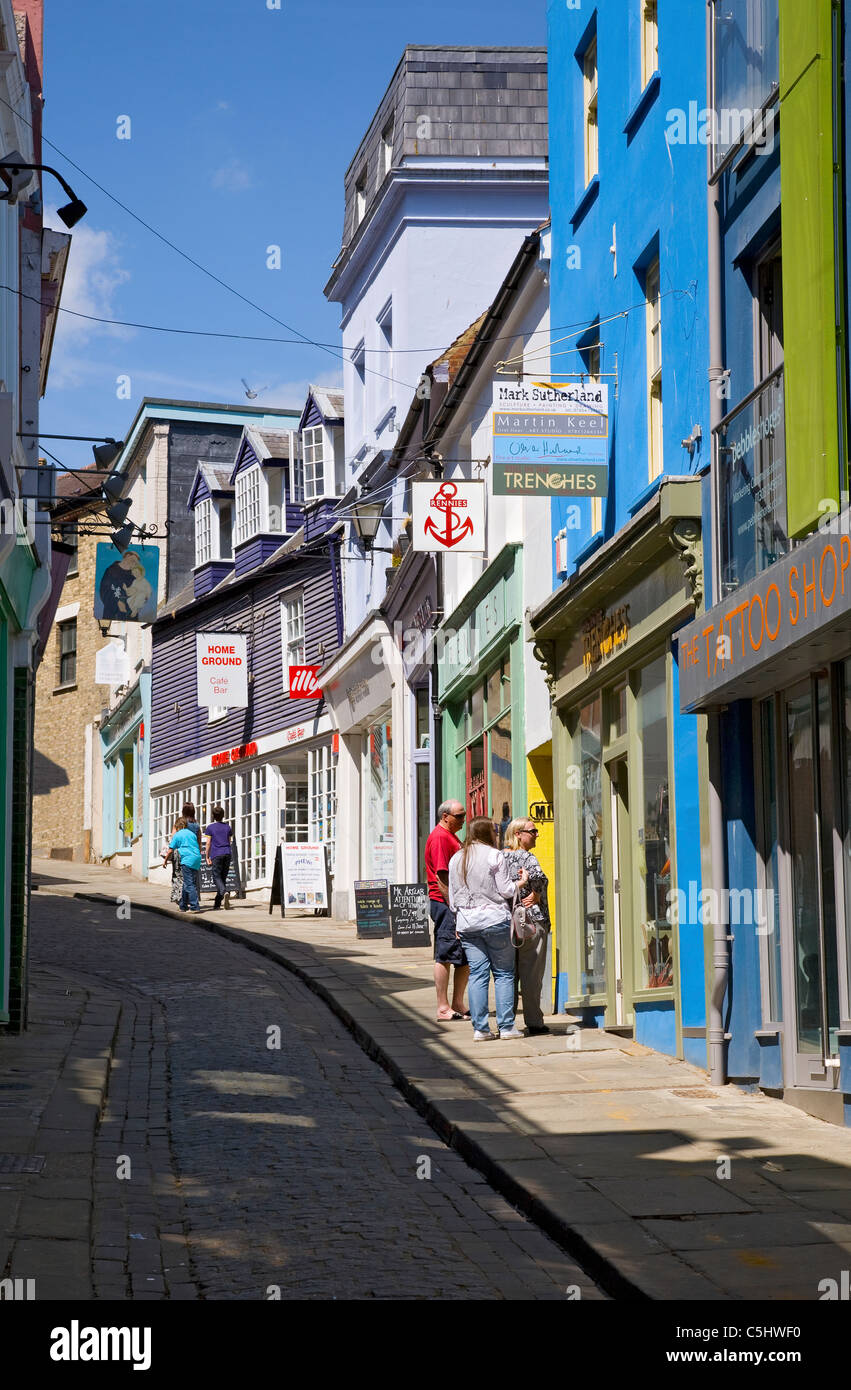 Old folkestone hi-res stock photography and images - Alamy