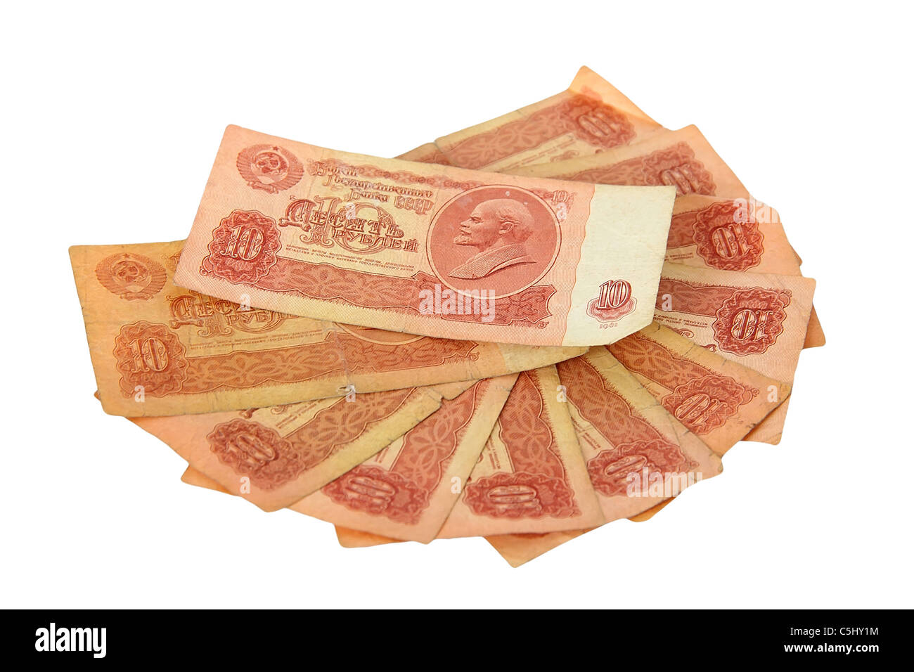 10 ruble banknote Cut Out Stock Images & Pictures - Alamy