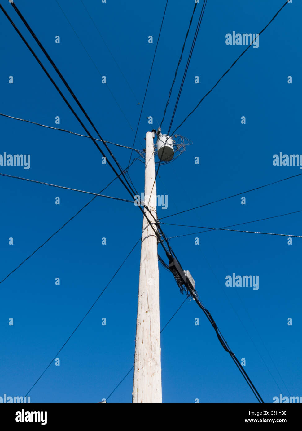 Utility poles hi-res stock photography and images - Alamy