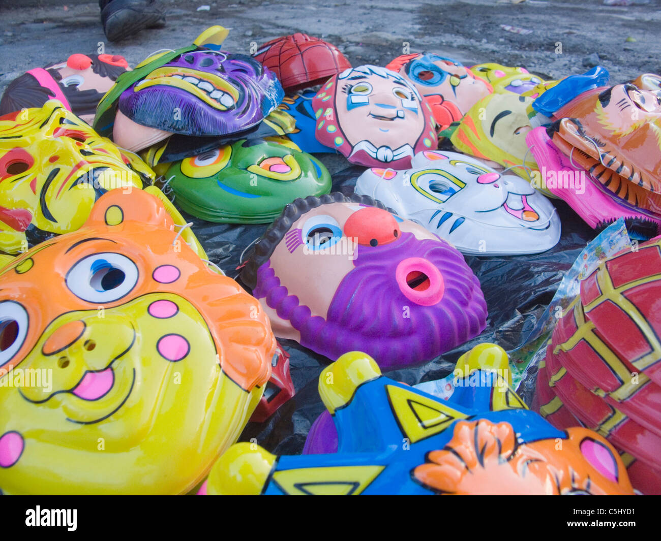 Masks for kids in Antigua, Guatemala Stock Photo - Alamy