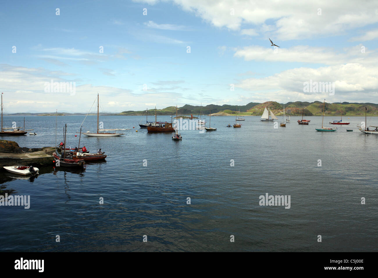 The Crinan canal Scotland Stock Photo - Alamy