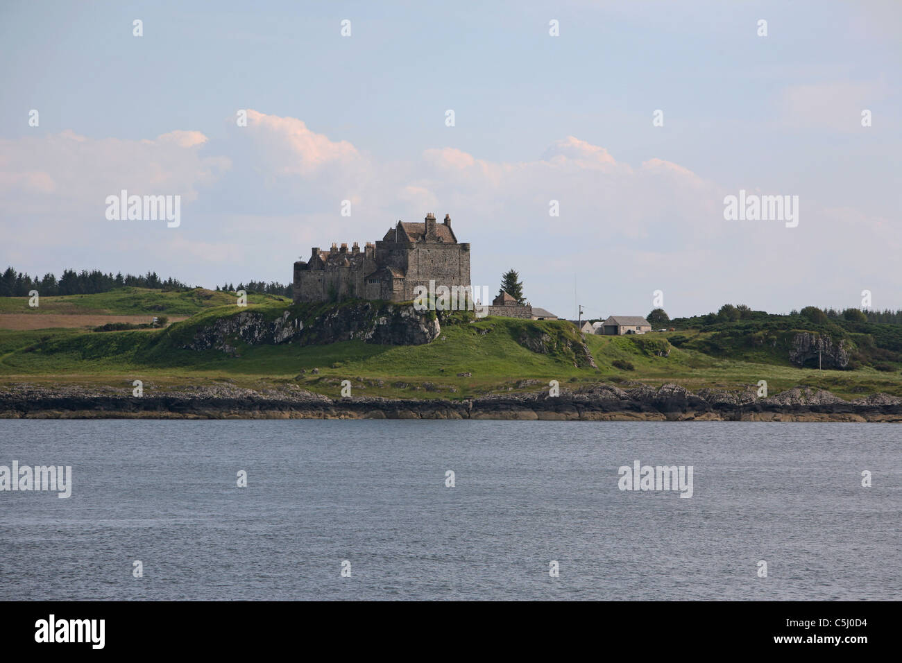 Duart Castle, home of Sir Lachlan Maclean and the Maclean clan Stock ...