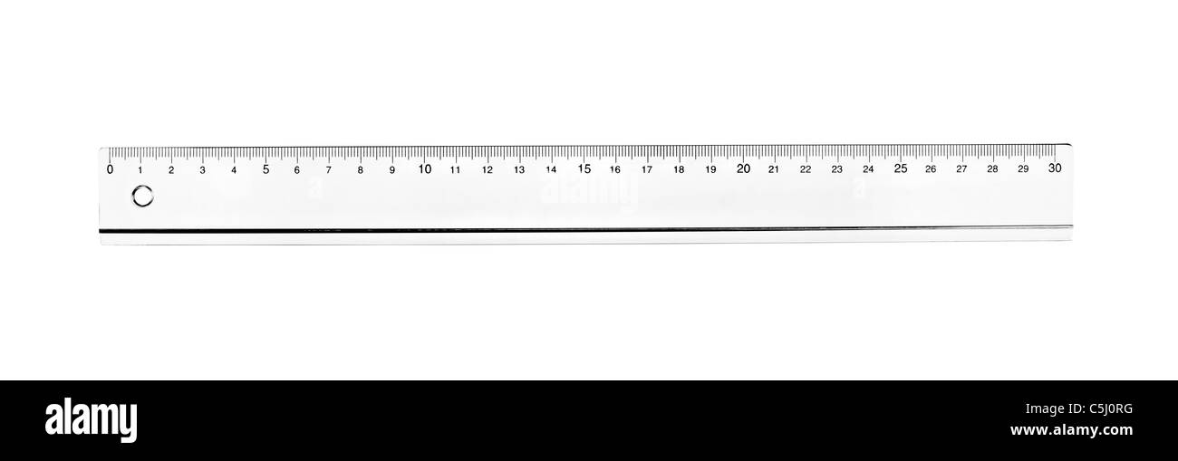 Foot measurement ruler Cut Out Stock Images & Pictures - Alamy