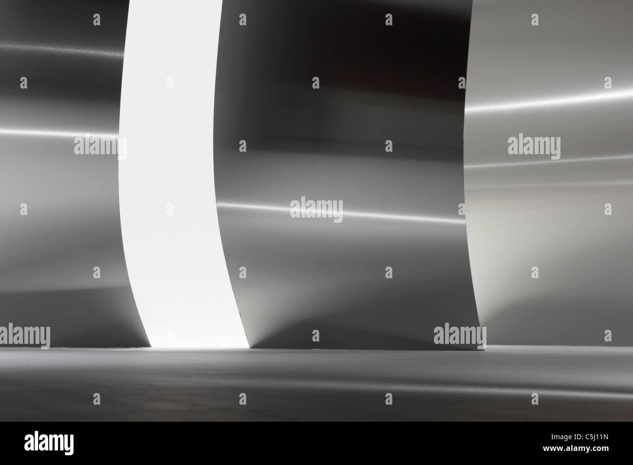 bent steel sheets Stock Photo - Alamy