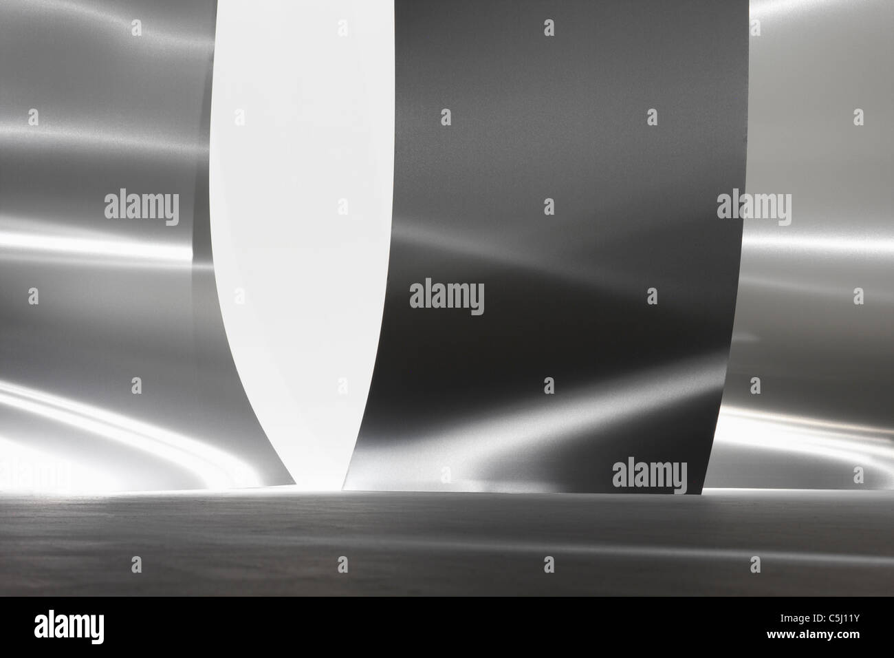 bent steel sheets Stock Photo - Alamy