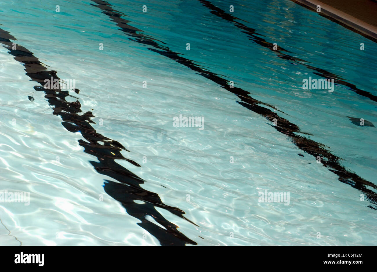 swimming pool lanes Stock Photo - Alamy