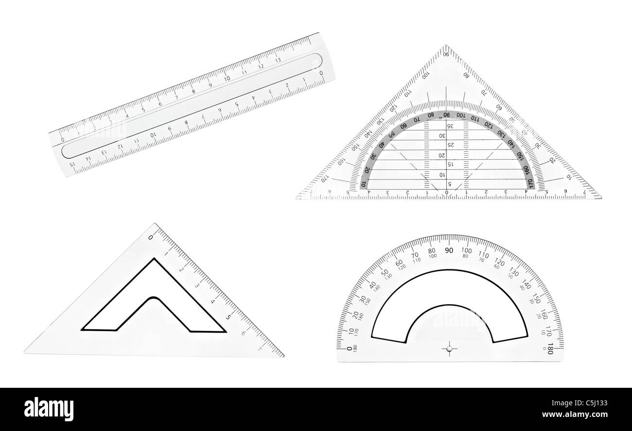 Foot long ruler Black and White Stock Photos & Images - Alamy