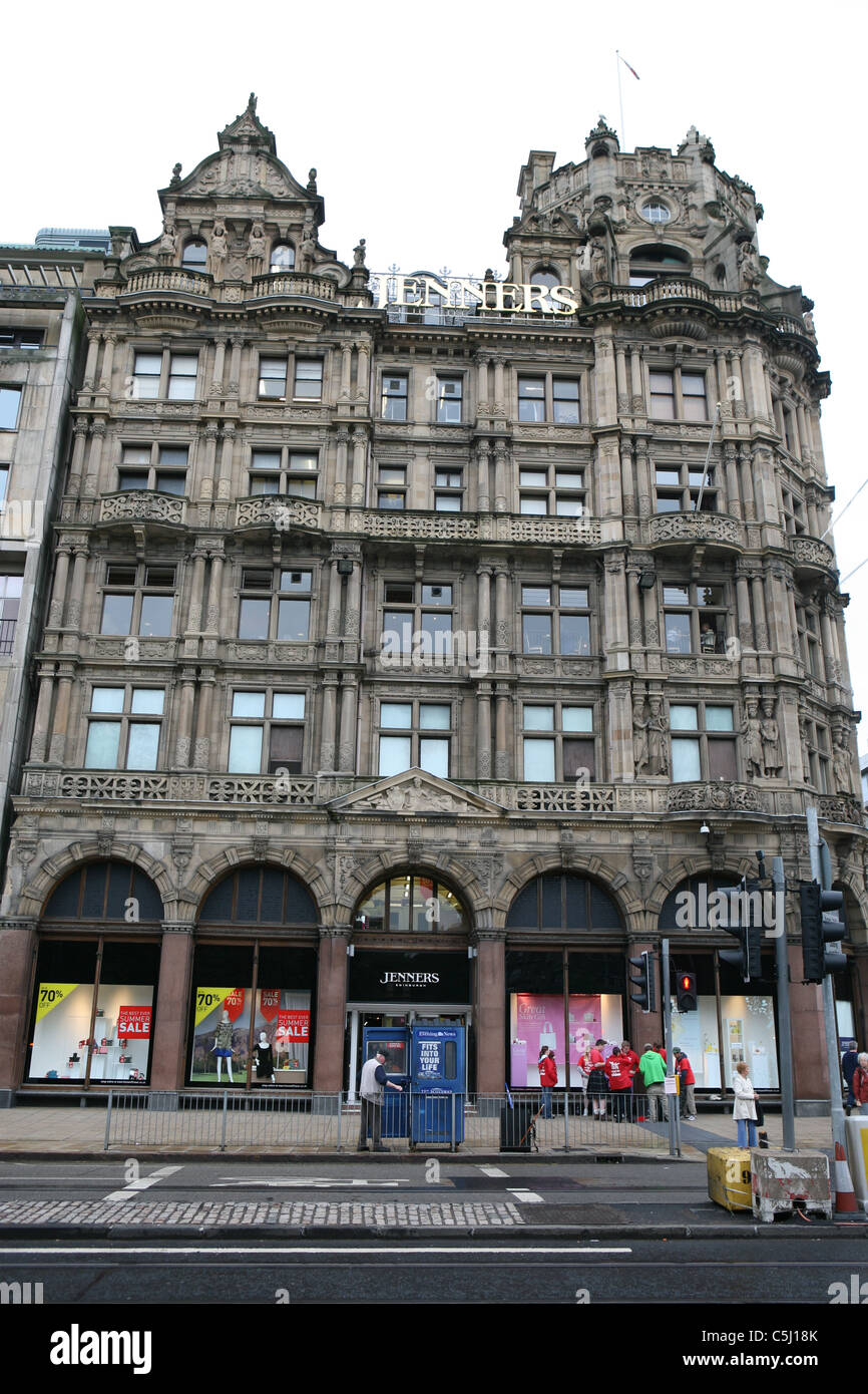 Jenners department store Edinburgh Scotland Stock Photo - Alamy