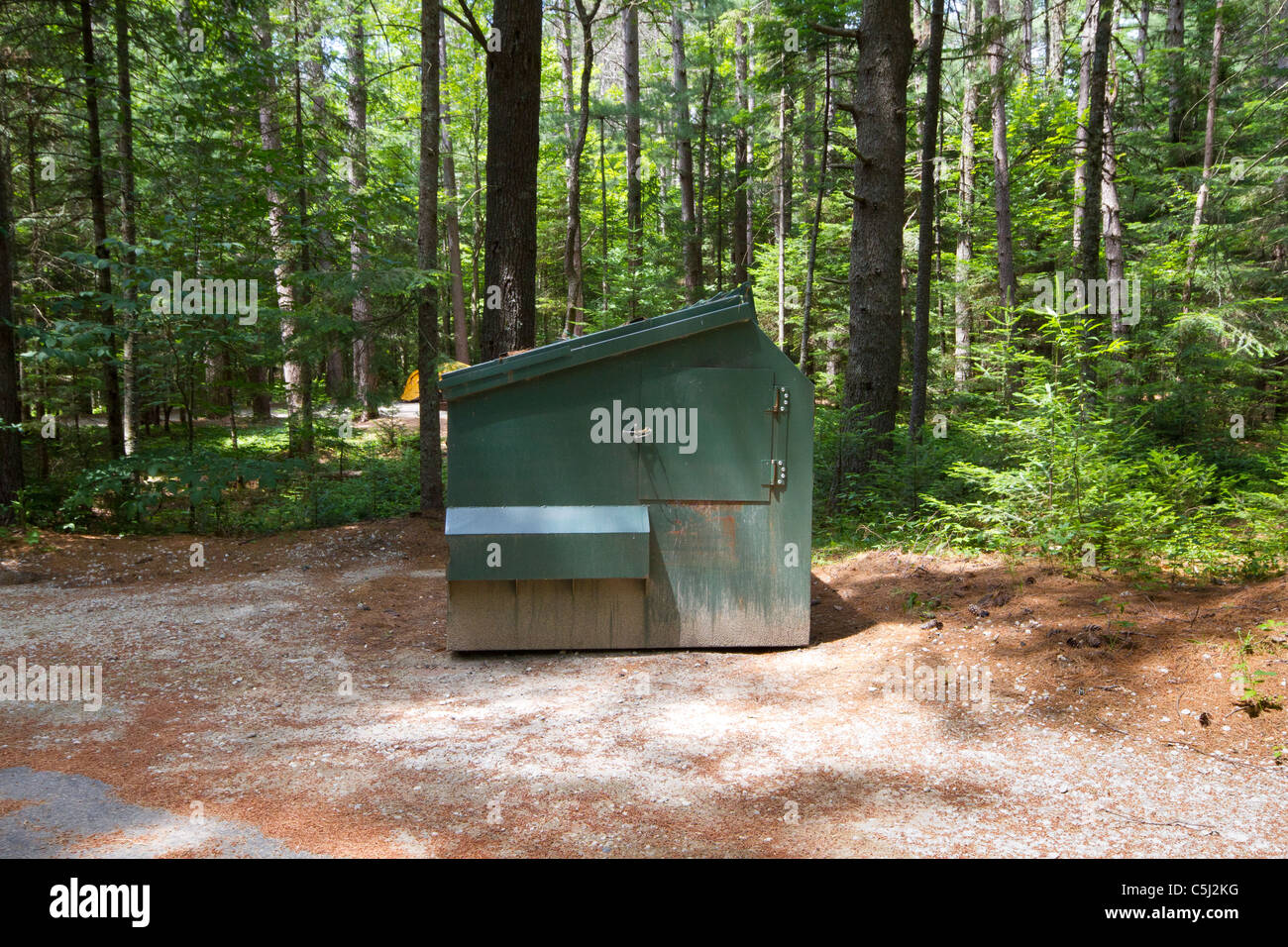 Bear proof dumpster hi-res stock photography and images - Alamy