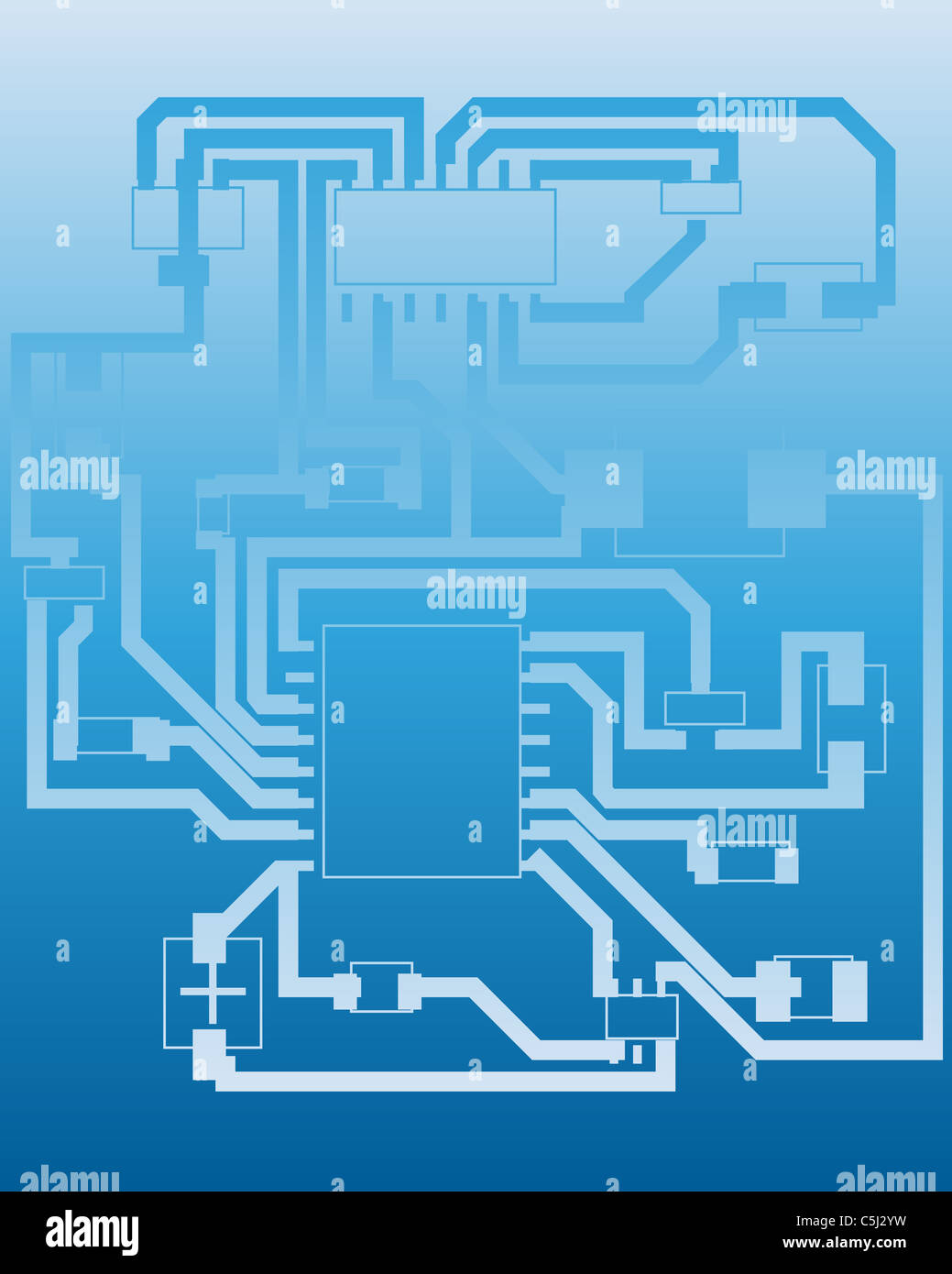 Electric scheme for design use. Vector illustration Stock Photo - Alamy