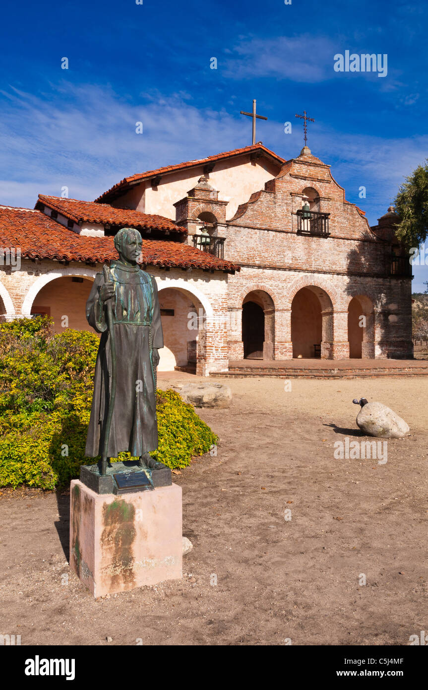 Father Serra statue, Mission San Antonio de Padua (3rd California ...