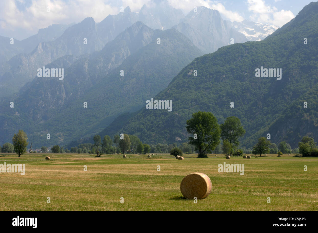 Italian Swiss border, Europe Stock Photo - Alamy