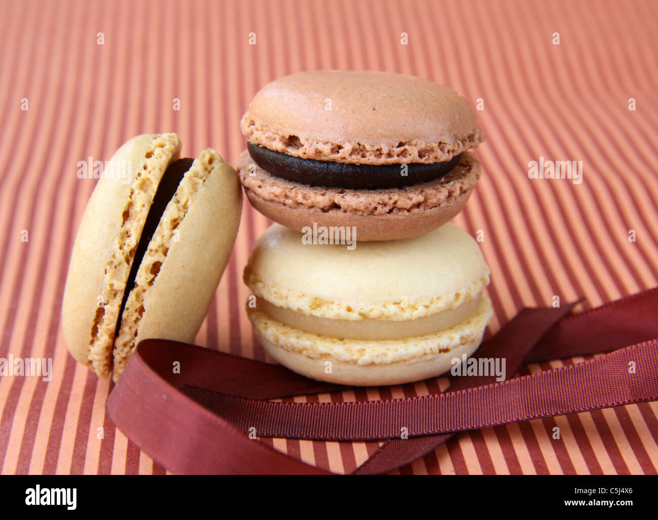 traditional french dessert colorful macarons Stock Photo - Alamy