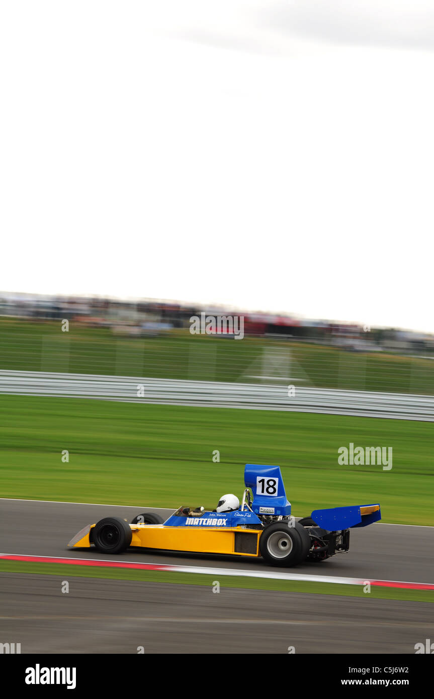 Simon Fish - 1974 Surtees TS16 - Silverstone Classic Stock Photo - Alamy