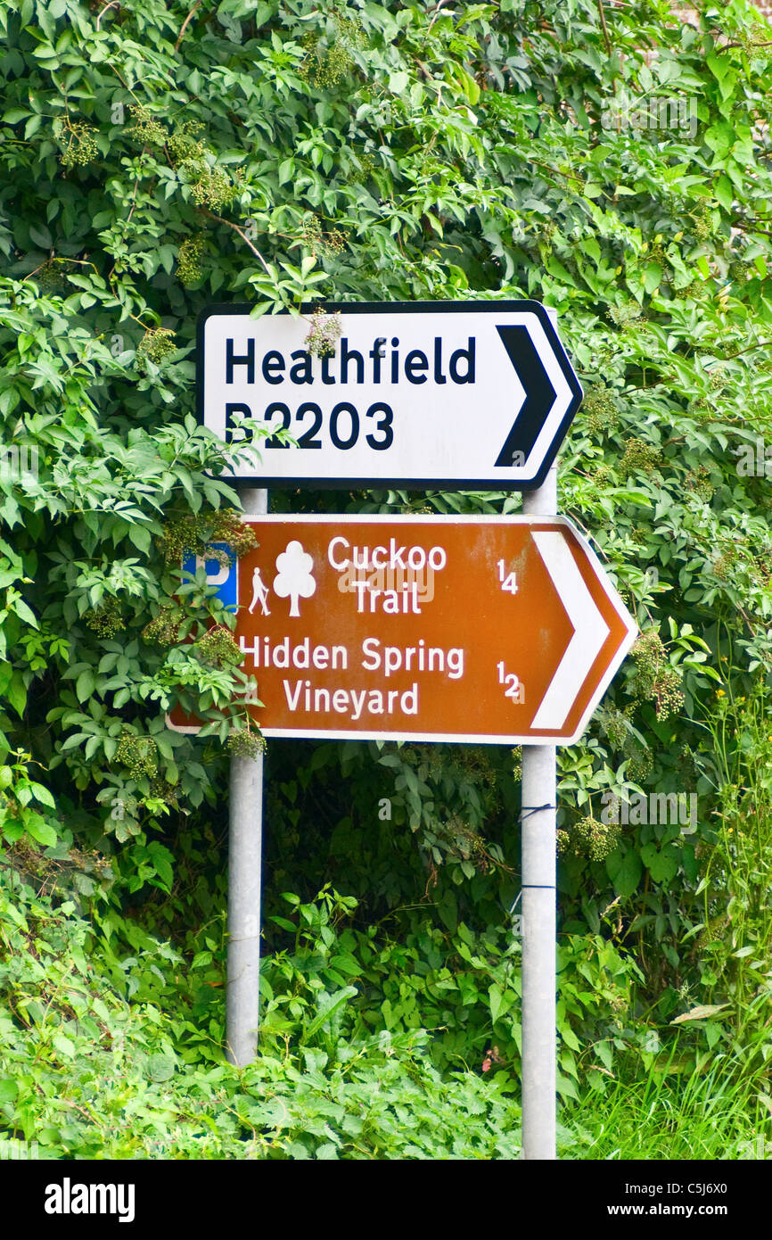 Heathfield cuckoo trail hi-res stock photography and images - Alamy