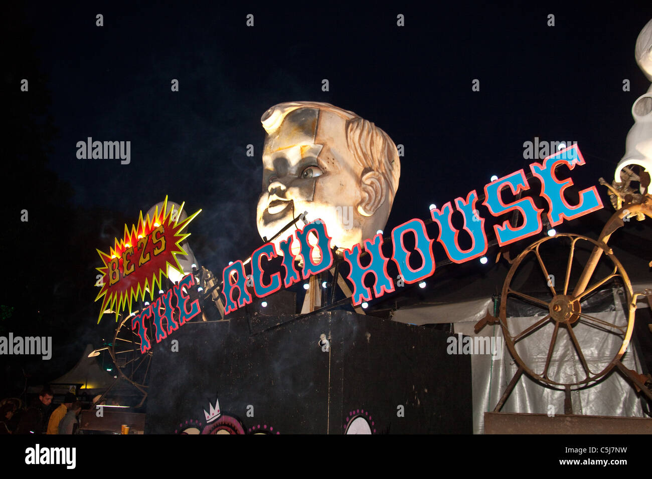 The Acid House club,Unfairground, Glastonbury festival 2011 Stock Photo ...