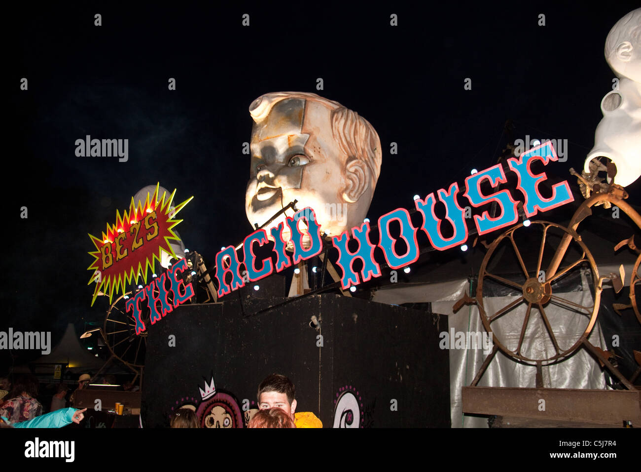 The Acid House club,Unfairground, Glastonbury festival 2011 Stock Photo ...