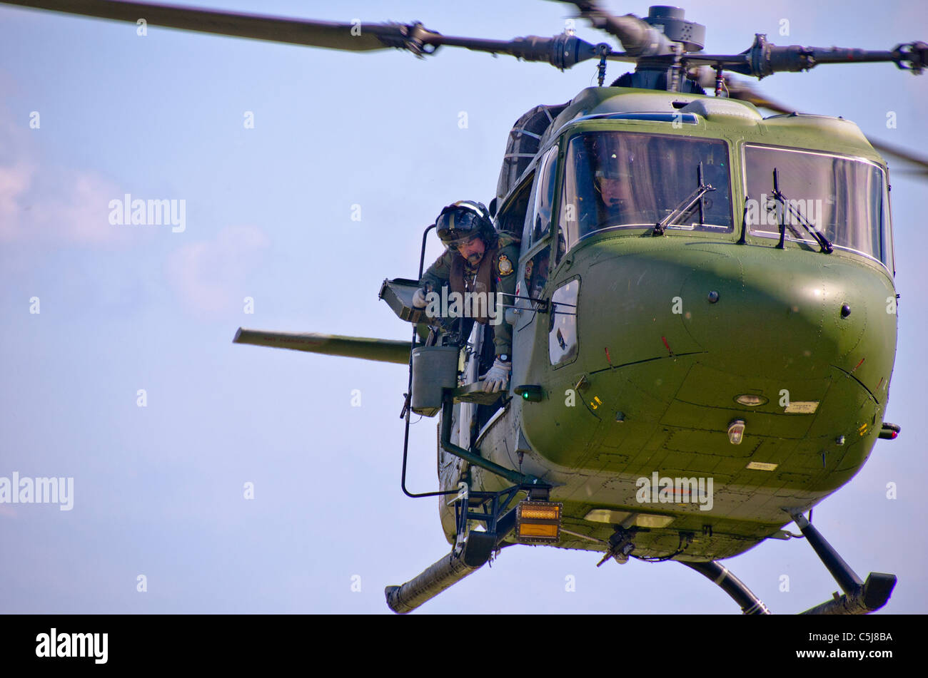 Gunner helicopter hi-res stock photography and images - Alamy