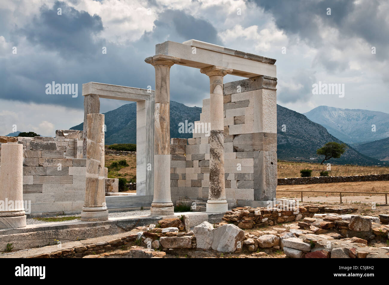 Naxos temple of demeter High Resolution Stock Photography and Images ...