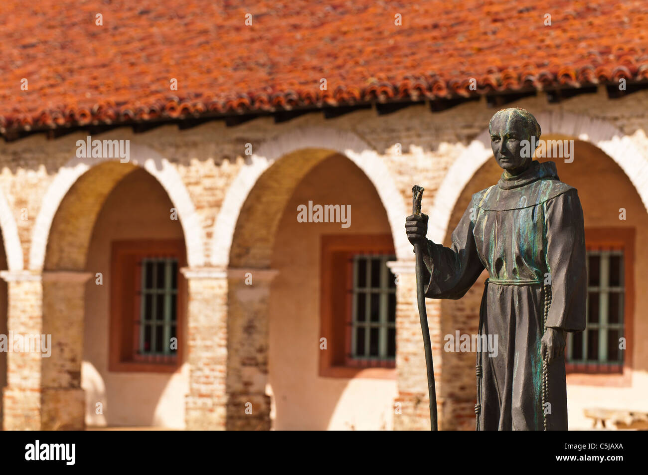 Father Serra statue, Mission San Antonio de Padua (3rd California ...