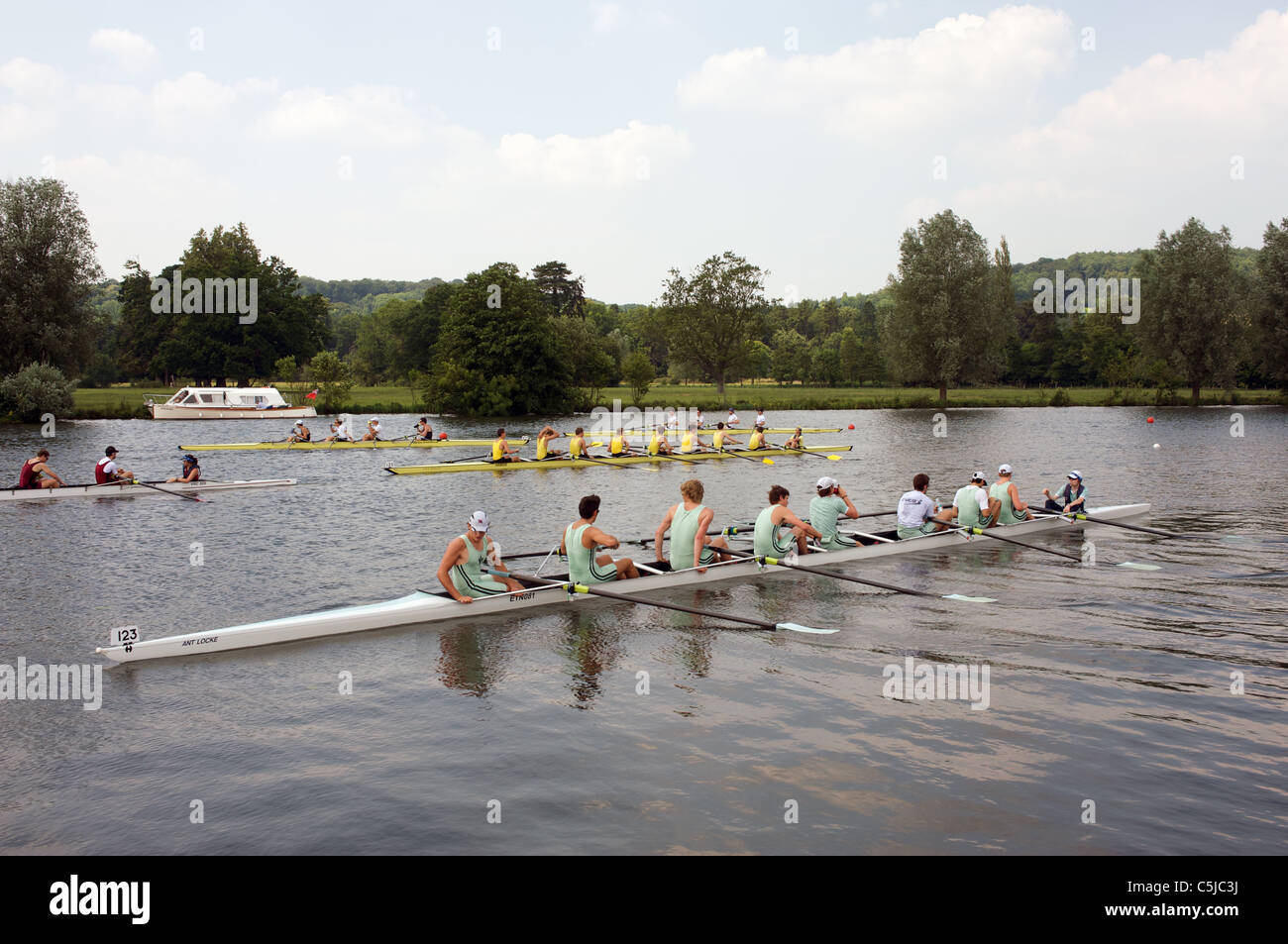 Henley Regatta, Henley-on-Thames, Oxfordshire, London Stock Photo - Alamy