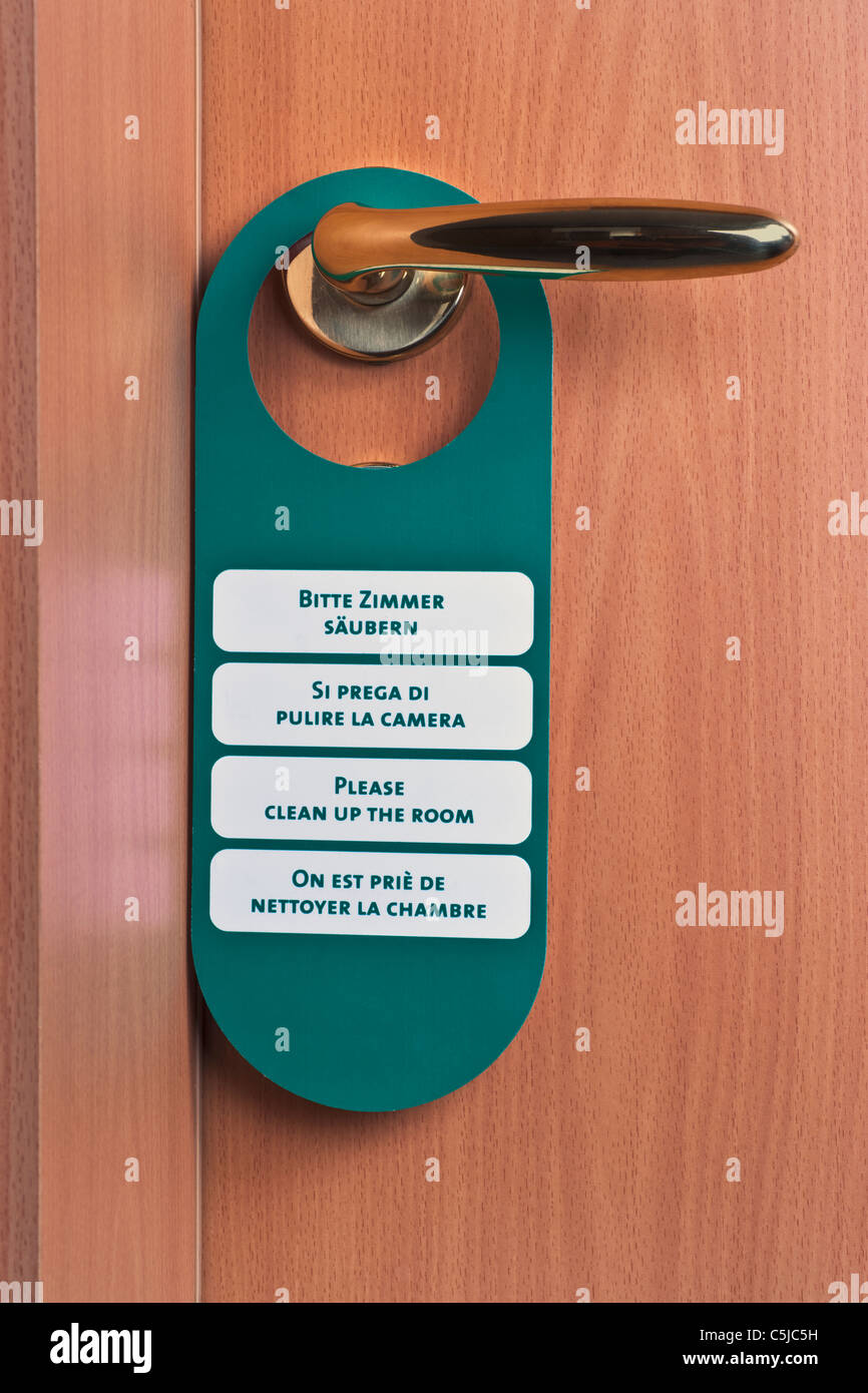 Clean room door sign hi-res stock photography and images - Alamy