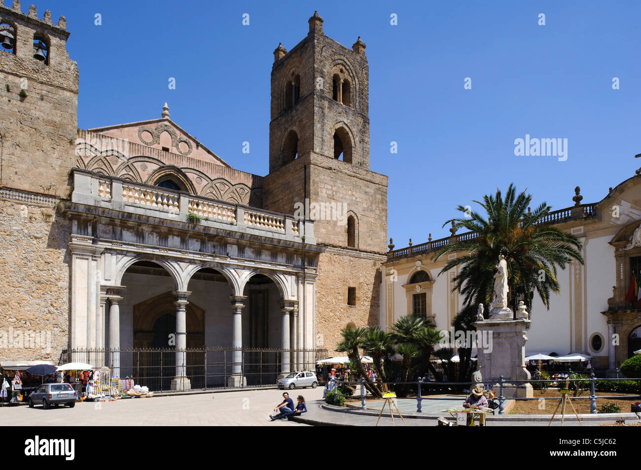 Sizilien monreale turm hi-res stock photography and images - Alamy