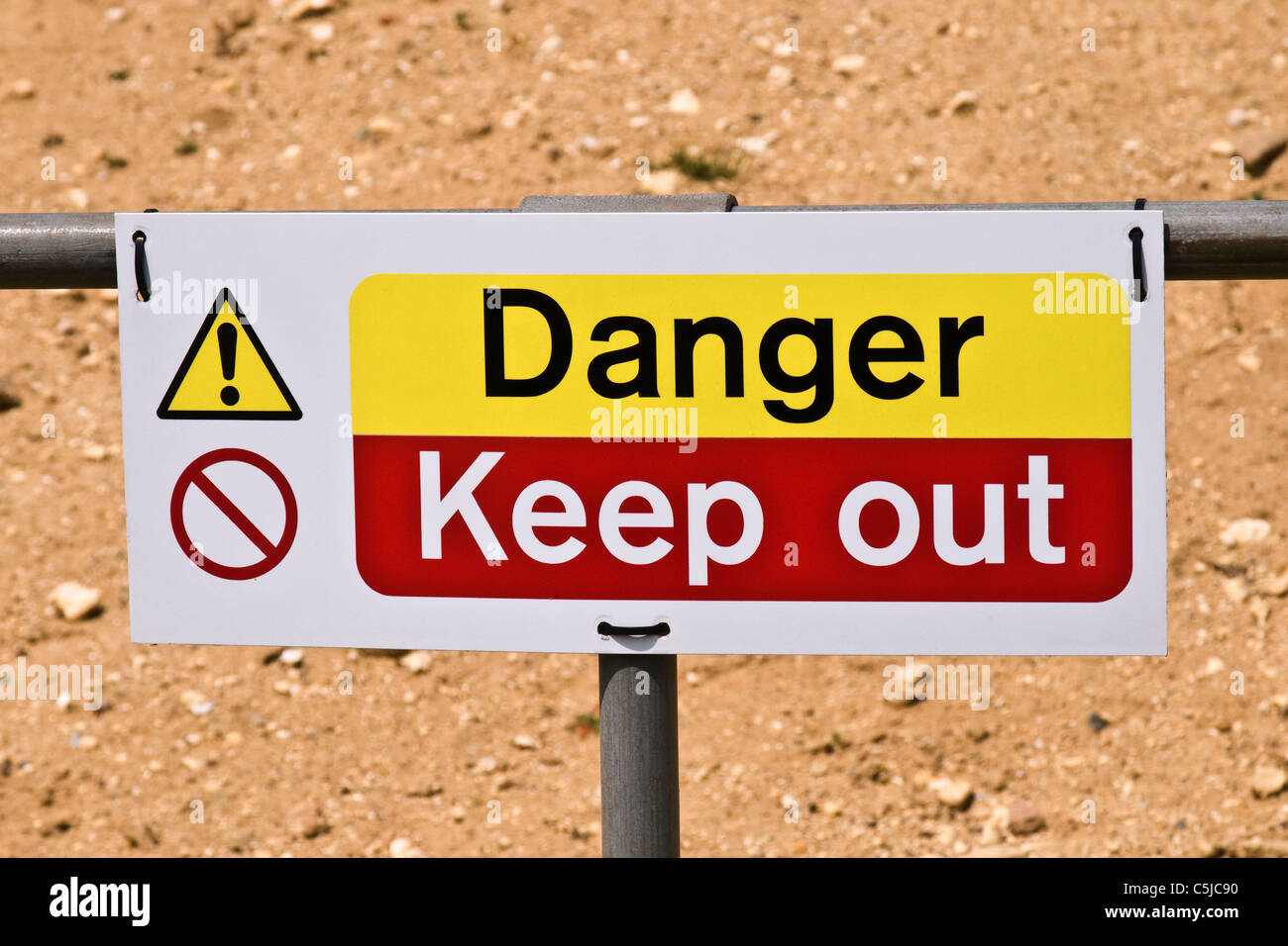 Contaminated Area Sign