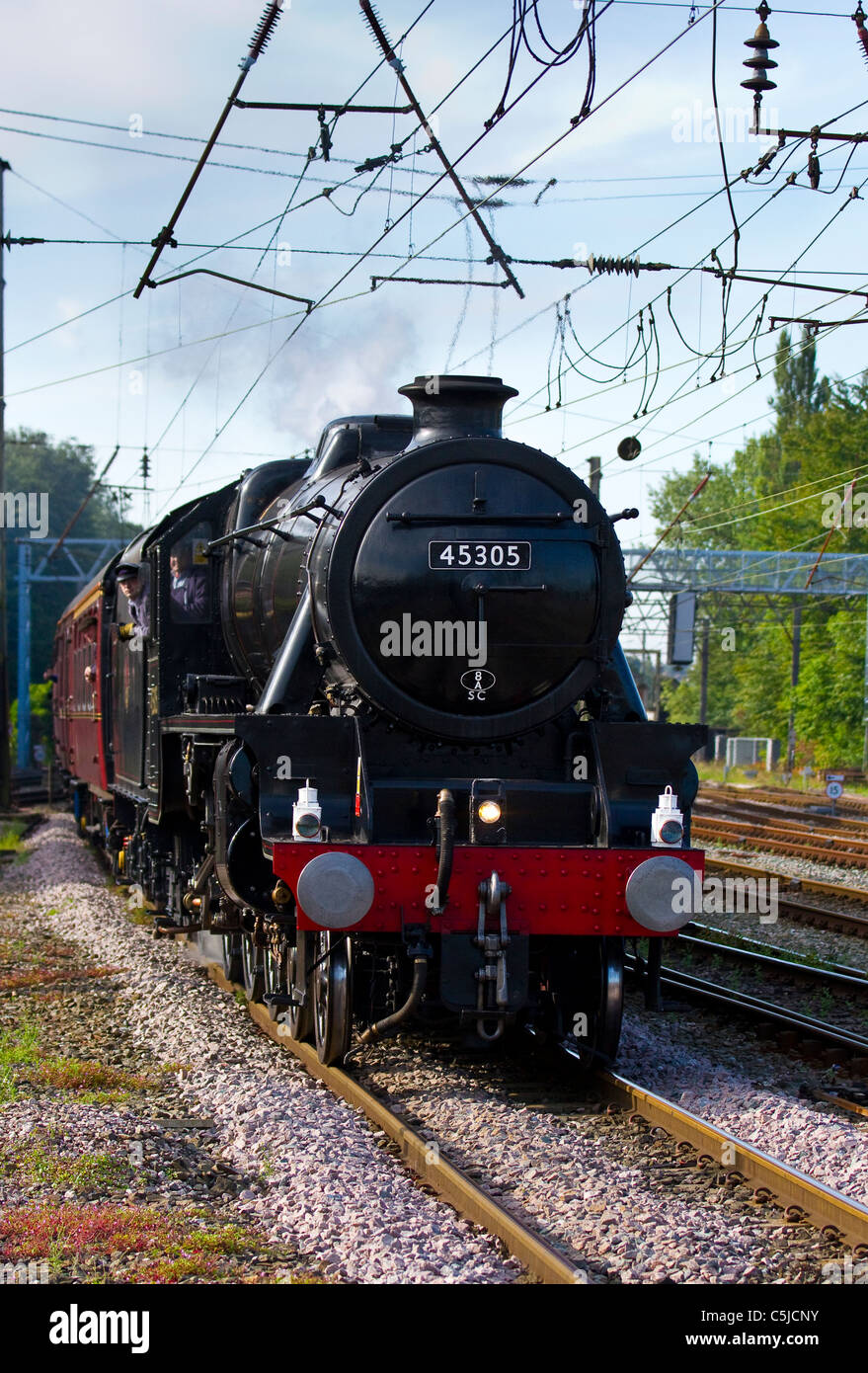 Black 5 Steam Locomotive High Resolution Stock Photography and Images ...