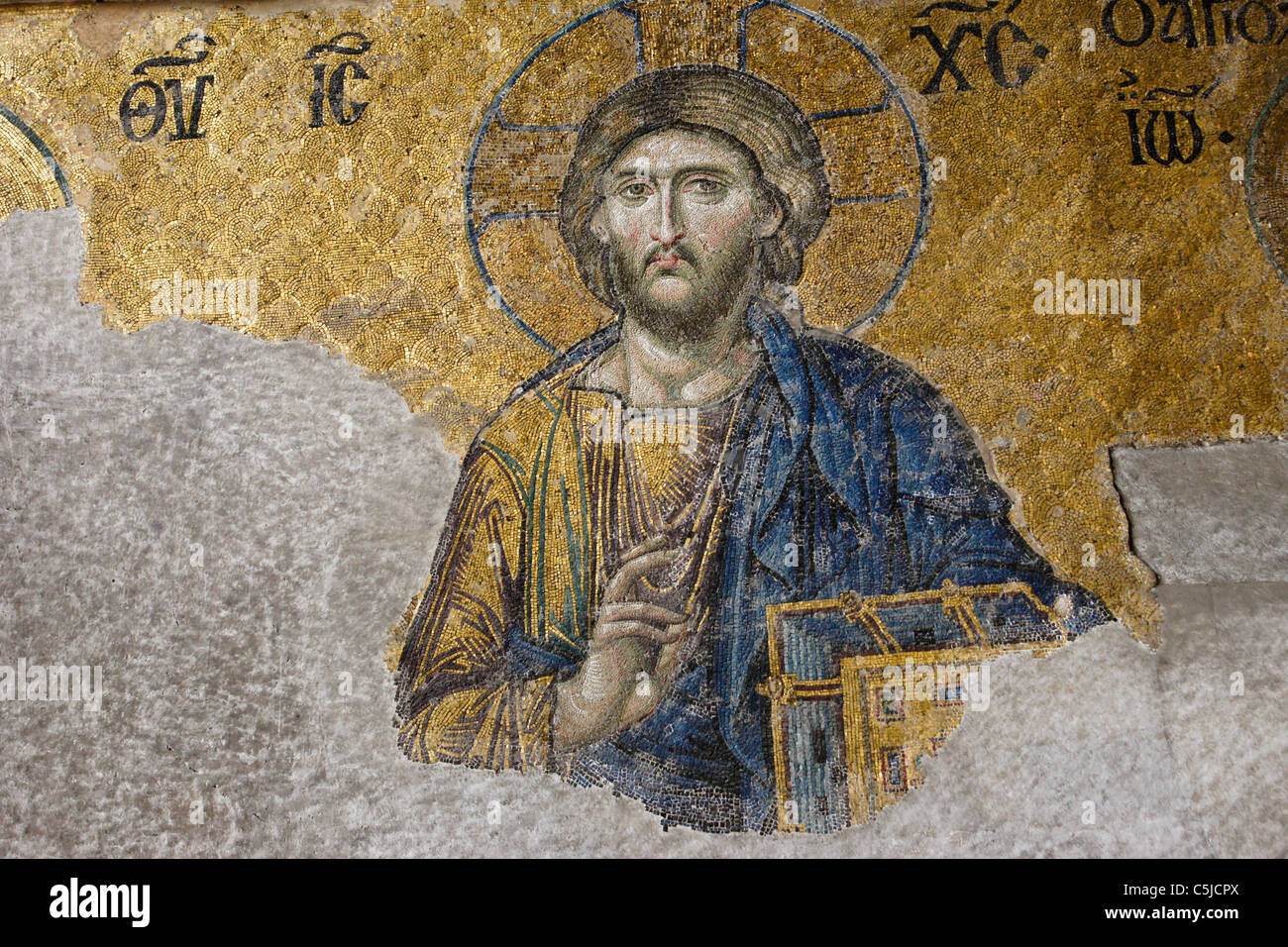 Deesis mosaic hagia sophia istanbul hi-res stock photography and images ...