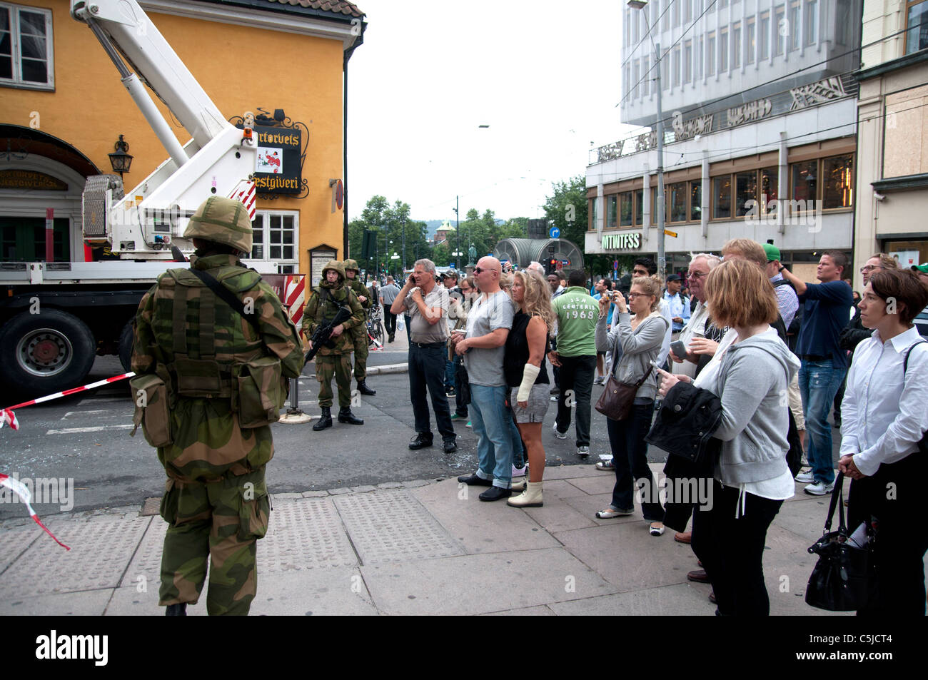 Oslo attack hi-res stock photography and images - Alamy