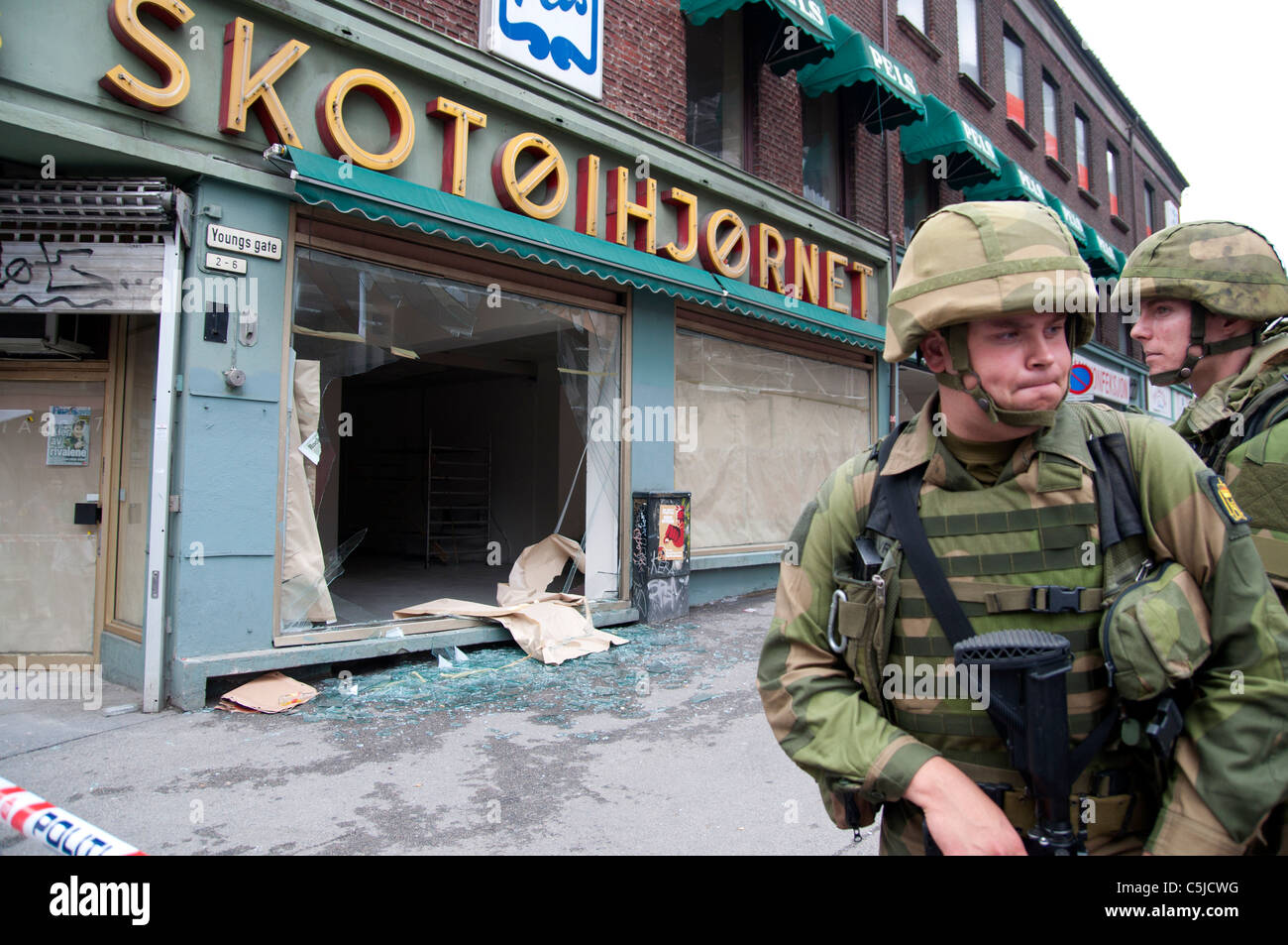 Oslo attack hi-res stock photography and images - Alamy