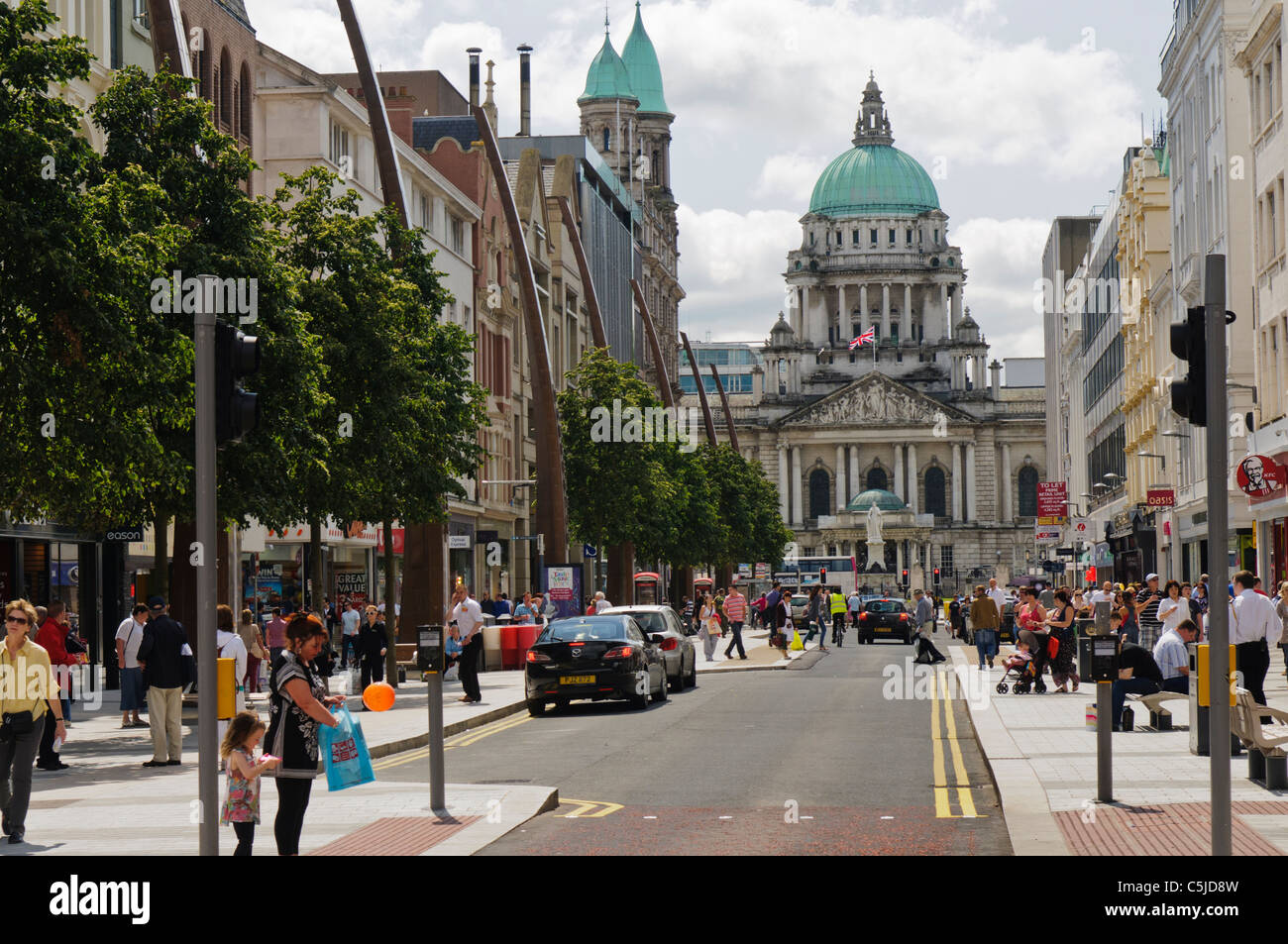 Donegall place hi-res stock photography and images - Alamy