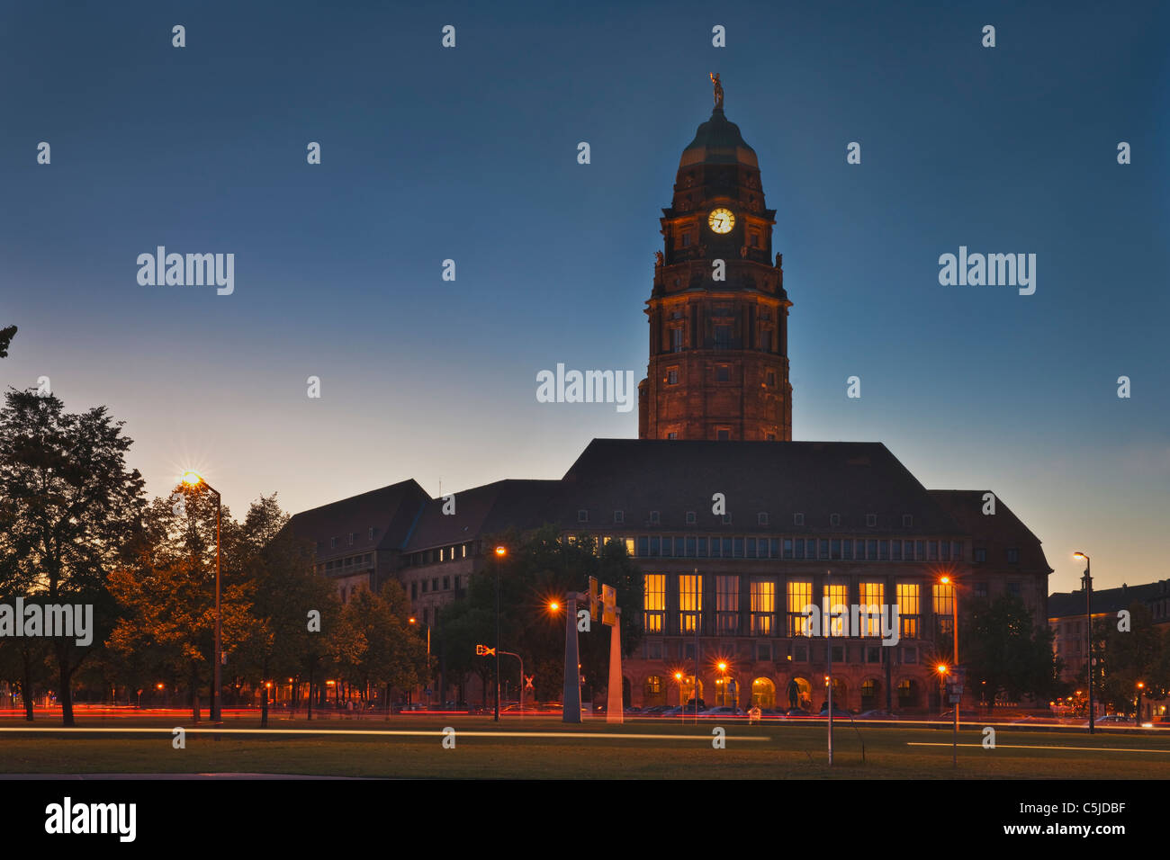 Rathaus dresden hi-res stock photography and images - Alamy