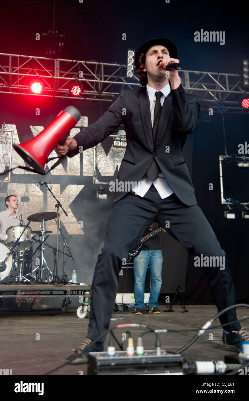 Paul Smith From Maximo Park performs at Ben & Jerrys Sundae Festival ...