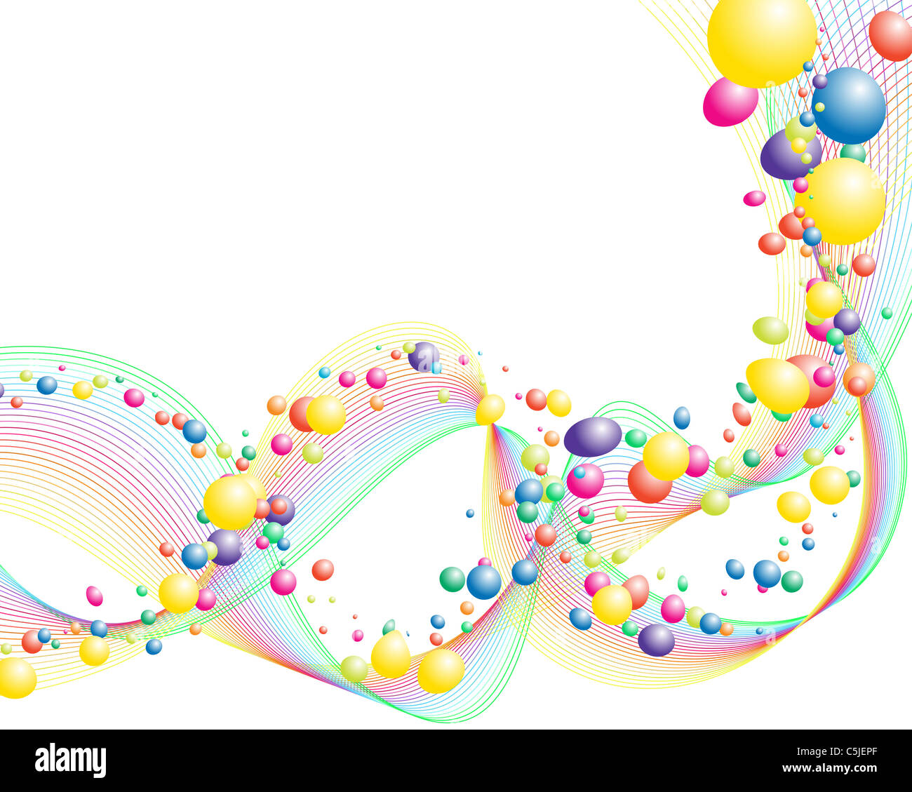 Colourful lines background for design use. Vector illustration Stock ...