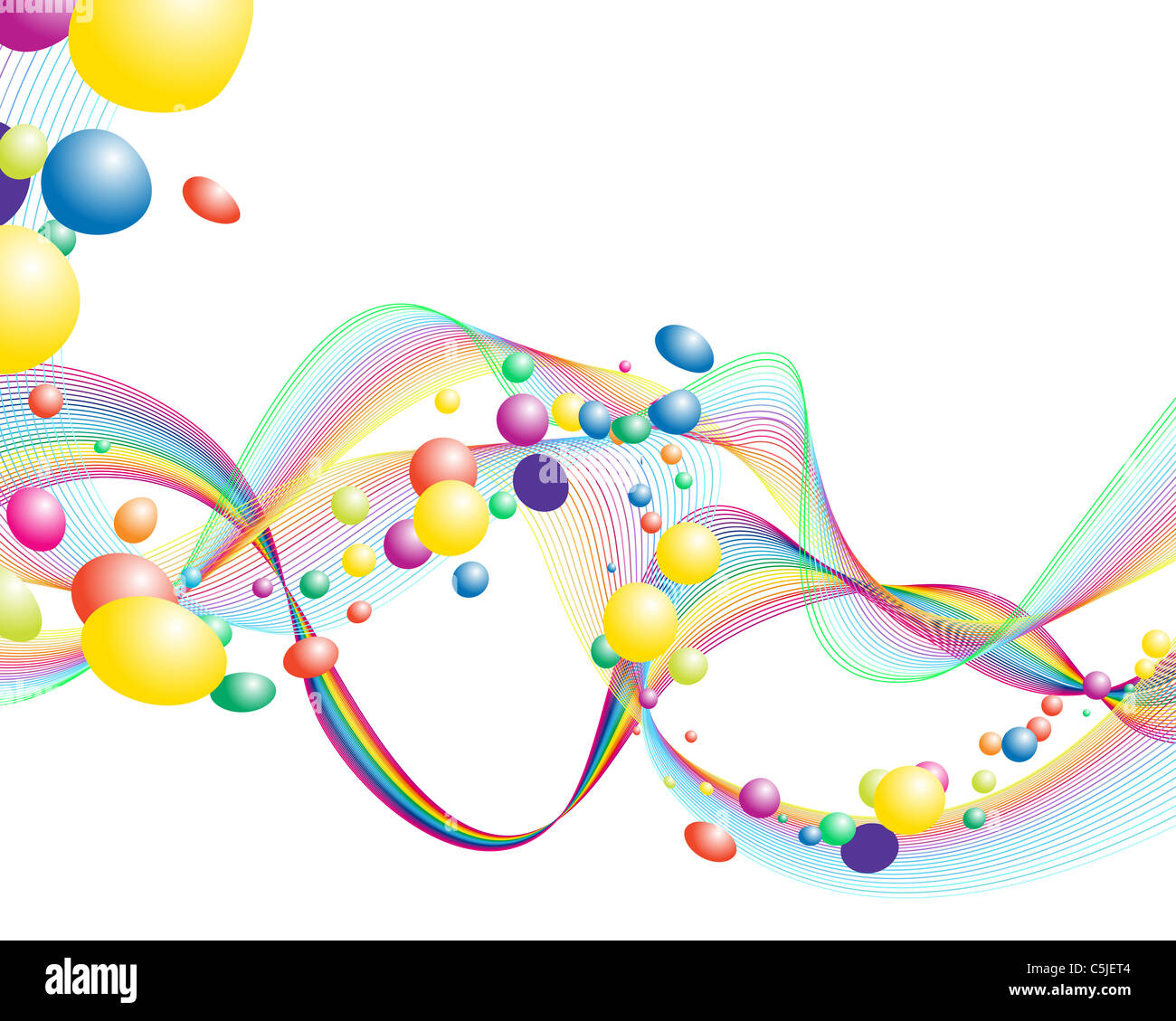 Colourful lines background for design use. Vector illustration Stock ...